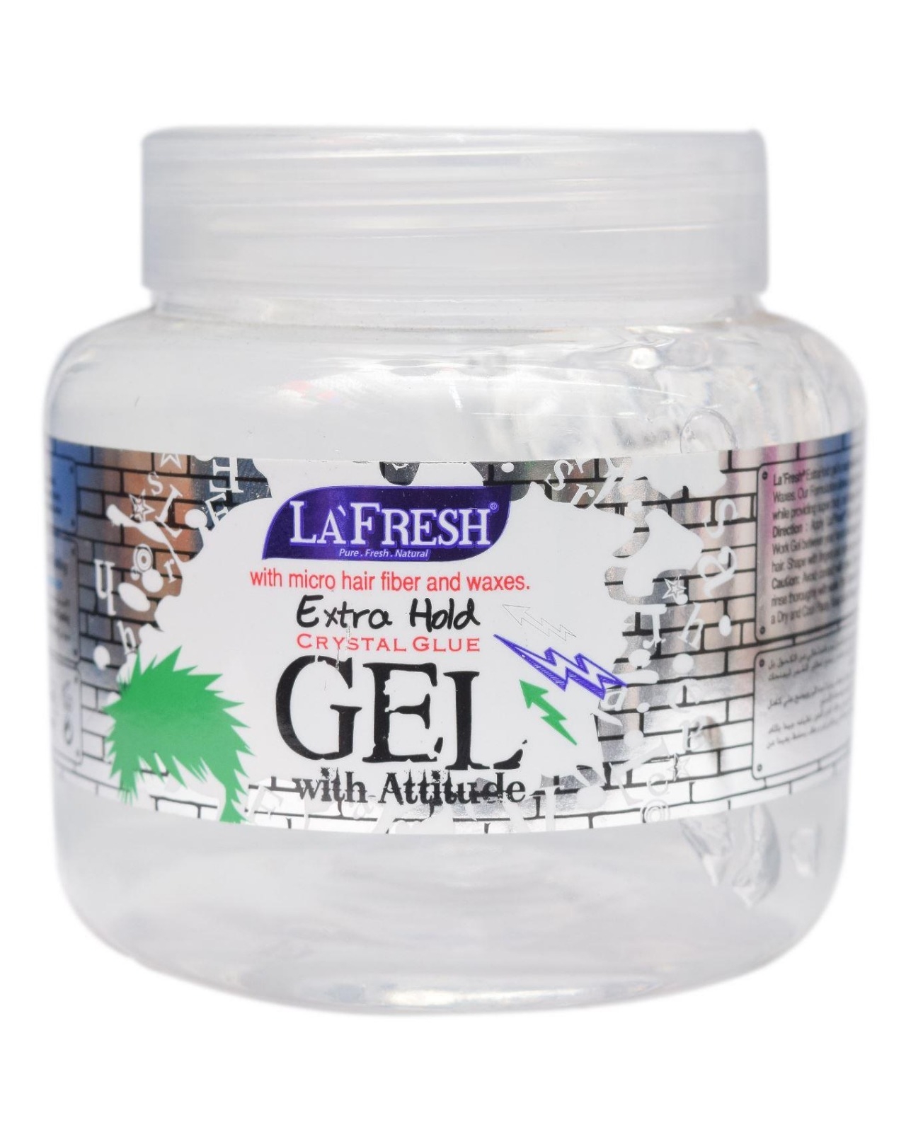 La Fresh extra hold gel with attitude 300ml | Daraz.lk