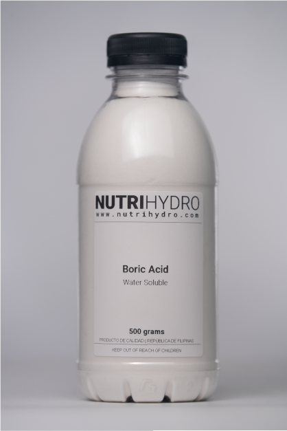 Boric Acid (Water Soluble) for Hydroponics by NutriHydro | Lazada PH