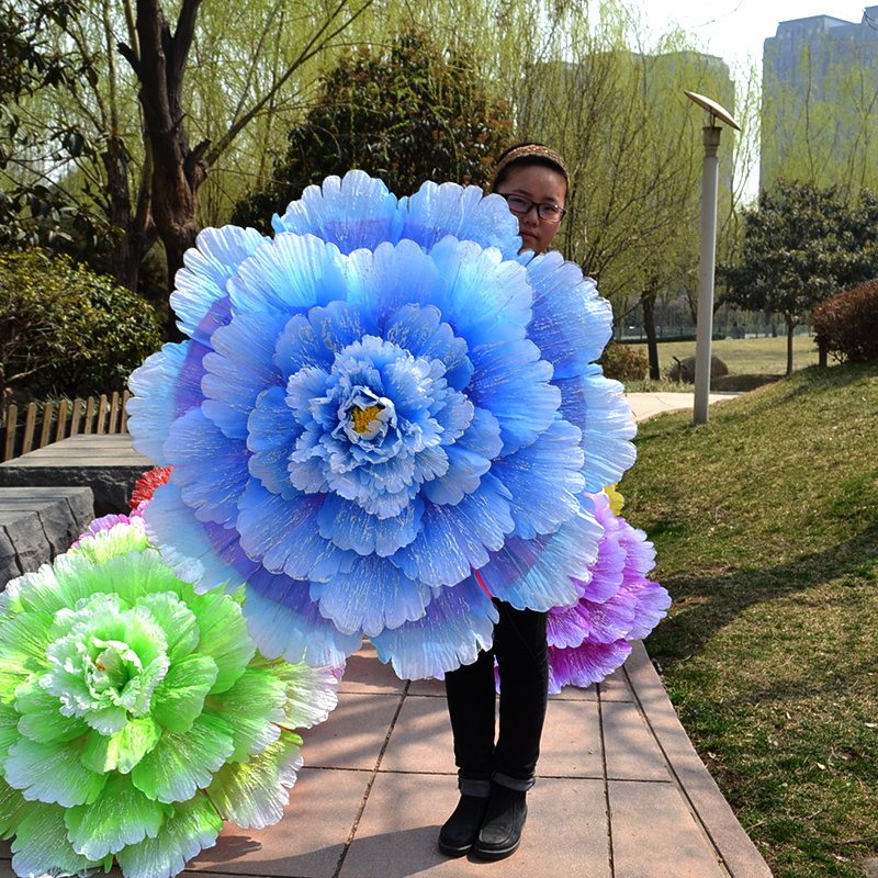 【Folio & Light】Dance Props Peony Umbrella Stage Performance Umbrella ...