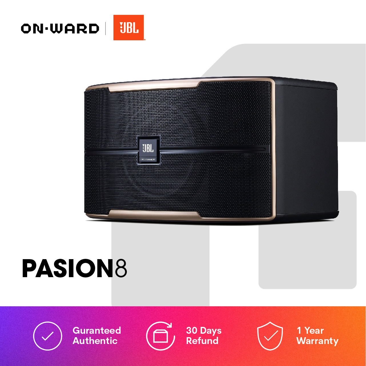 JBL Pasion 8 Passive 8” Full-Range Karaoke Loudspeaker | Lazada PH