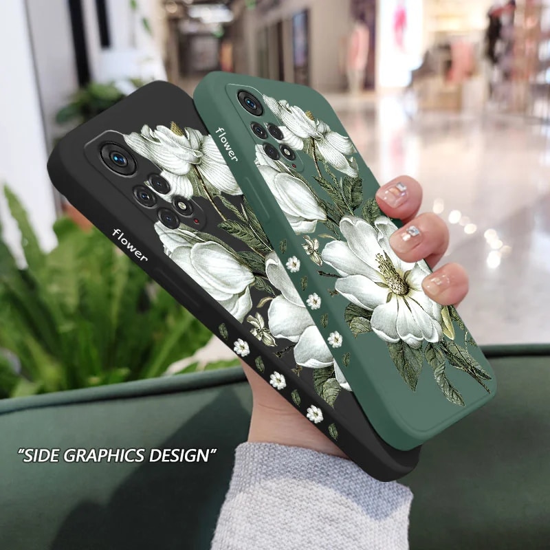 Fashions High Quality Wild Flowers Phone Case For Xiaomi Redmi Note 13 ...