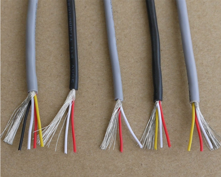 30 28 26 24 22 20 18 Awg Ul2547 Shielded Cable 2 3 4 5 6 7 8 Cores Pvc ...