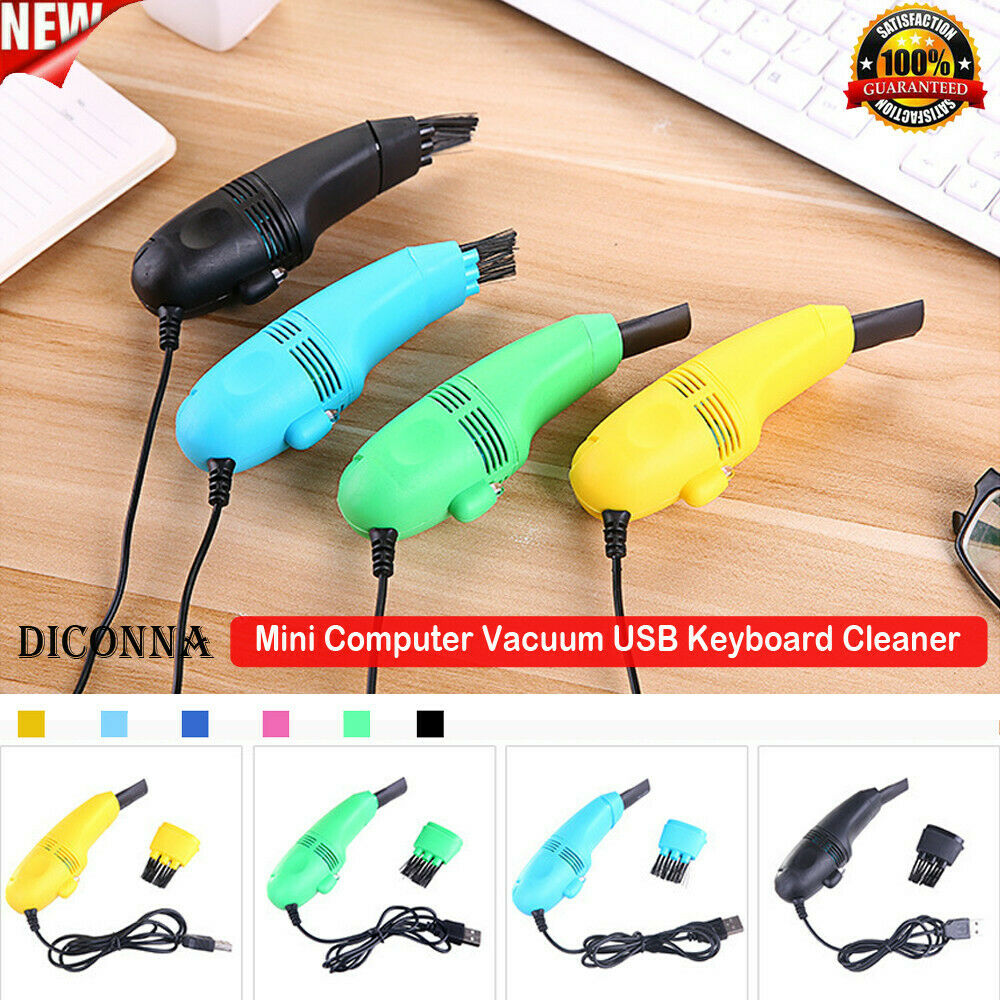 【New arrival】6 Colors Mini USB Vacuum Keyboard er Dust Collector For PC ...