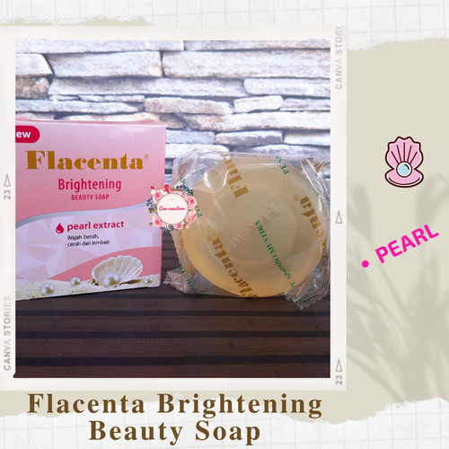 Sabun Placenta/FLACENTA Kemasan Terbaru Brightening Soap Vitamin E ...