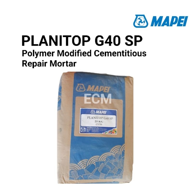 MAPEI PLANITOP G40 SP (25KG) Polymer Modified Cementitious Repair ...