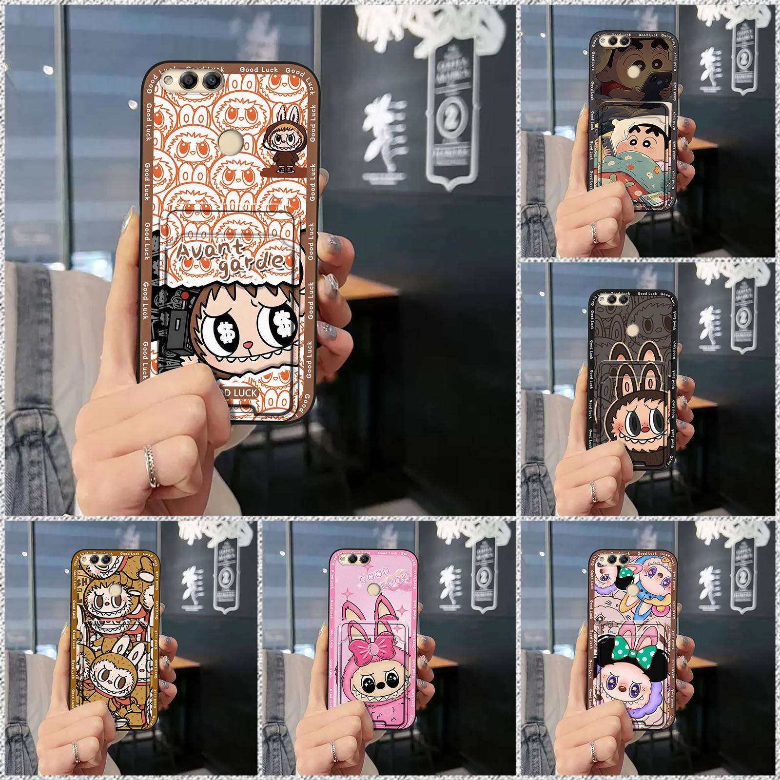 Graffiti Cover Phone Case For Huawei Honor 7X/Mate SE Soft case Fashion ...