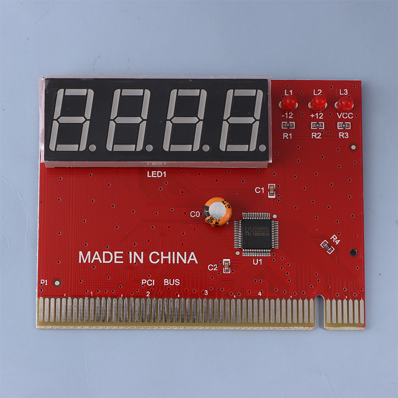 New Computer PCI POST Cards Motherboard LED 4-Digit Diagnostic Test PC ...