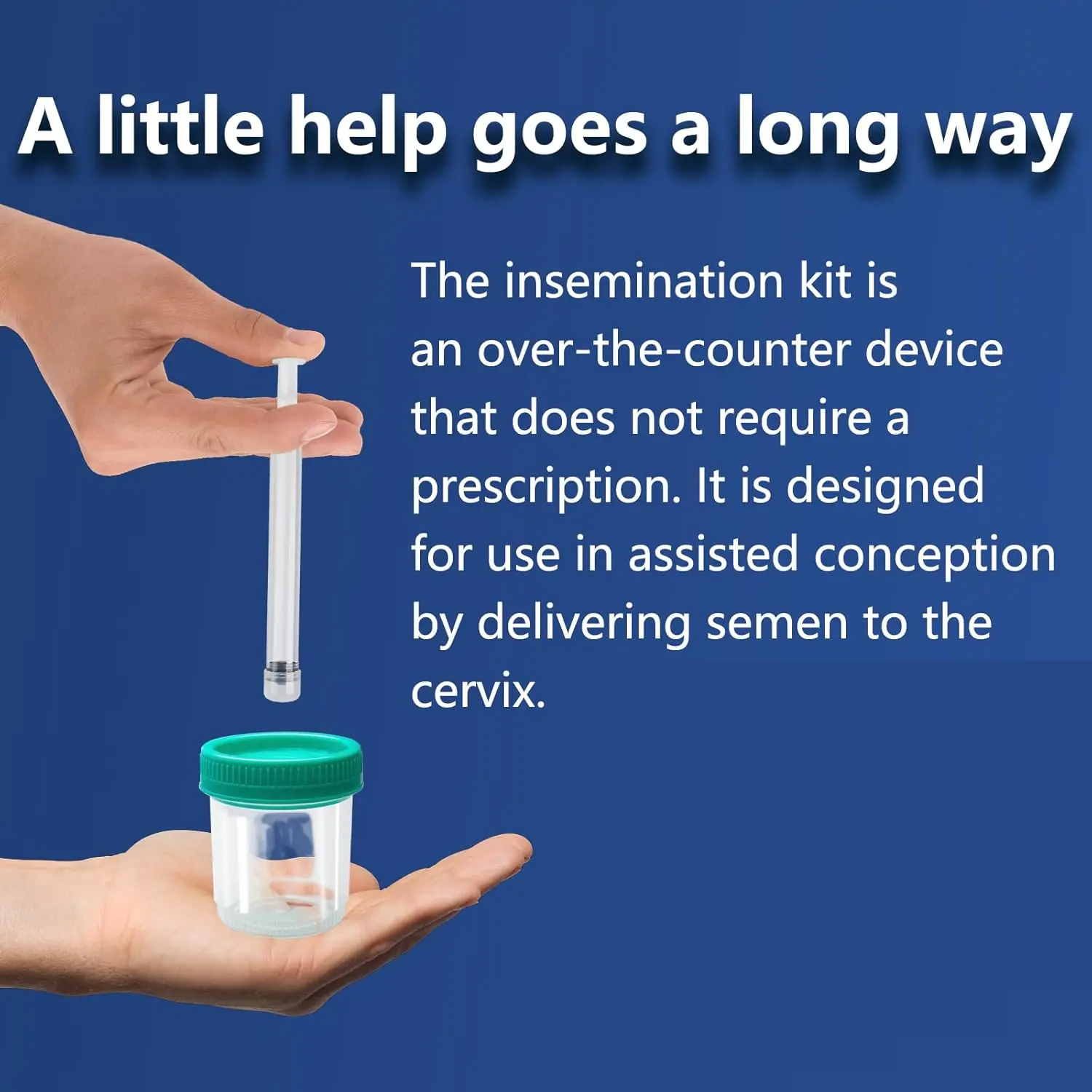 【support】 Insemination 4 Kit at Home Aseptic Packaging for Natural ...
