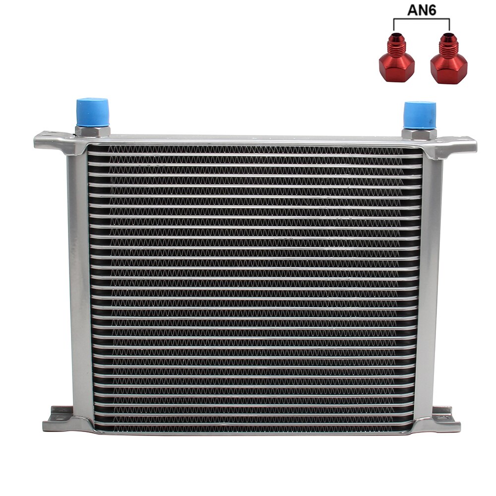 Performance Oil Cooler Universal 16 Row AN-10 Engine Oil Cooler ...