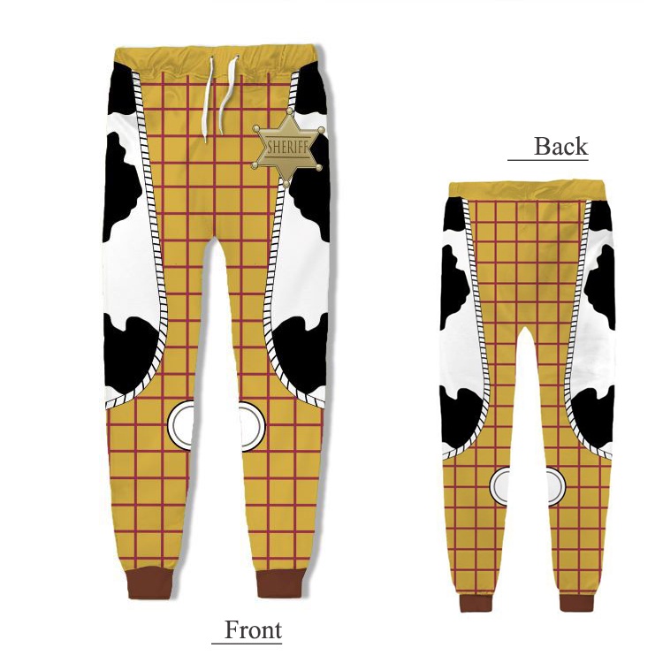 Toy Story Costume For Adult Buzz Lightyear Woody Jacket For Men Western ...