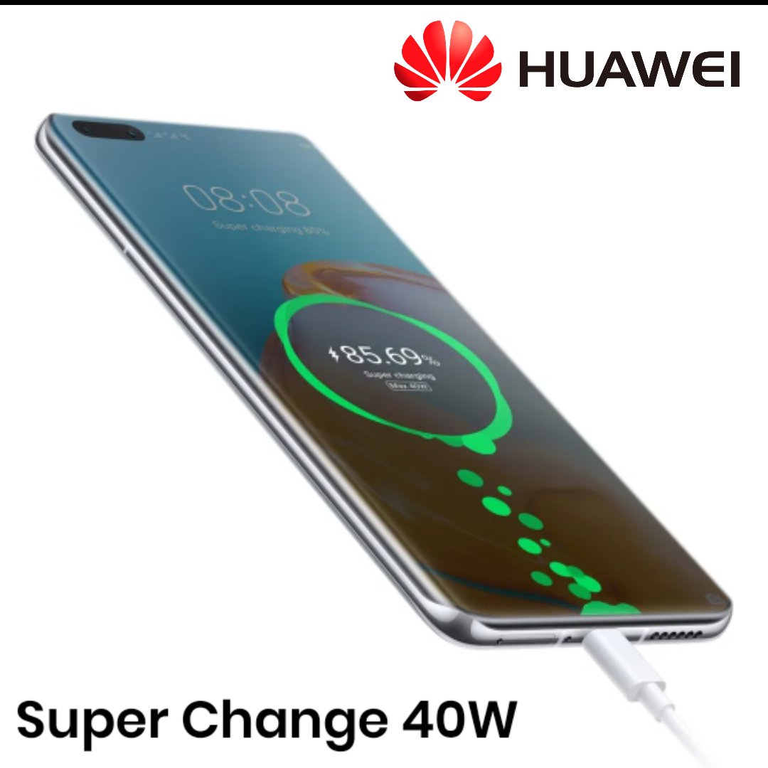 ที่ชาร์จ Huawei Nova 7 SE 40W Type-C หัวชาร์จ สายชาร์จ หัวเหว่ย Super Fast Charge ชาร์จเร็ว ...