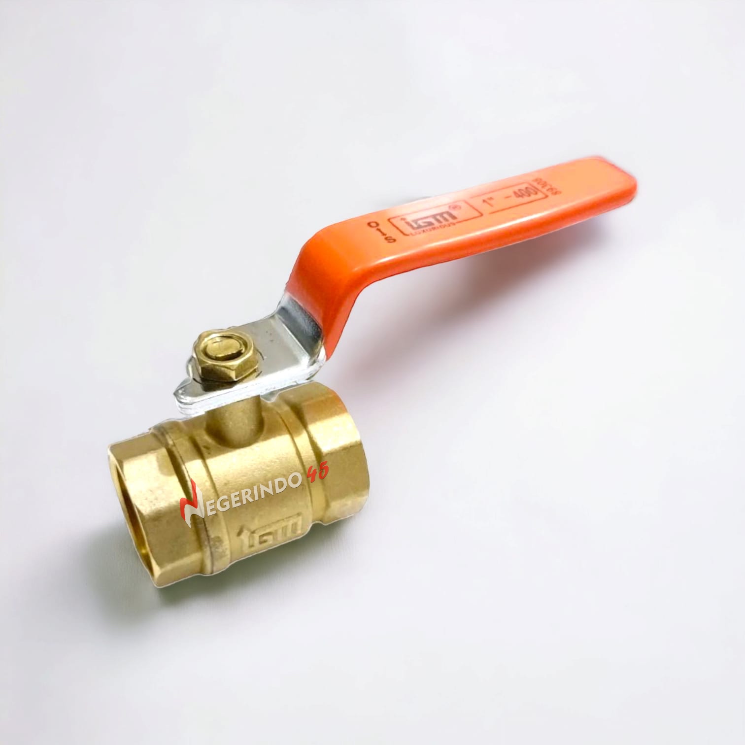 STOP KRAN KUNINGAN 1/2 3/4 1" BALL VALVE KRAN AIR IGM | Lazada Indonesia