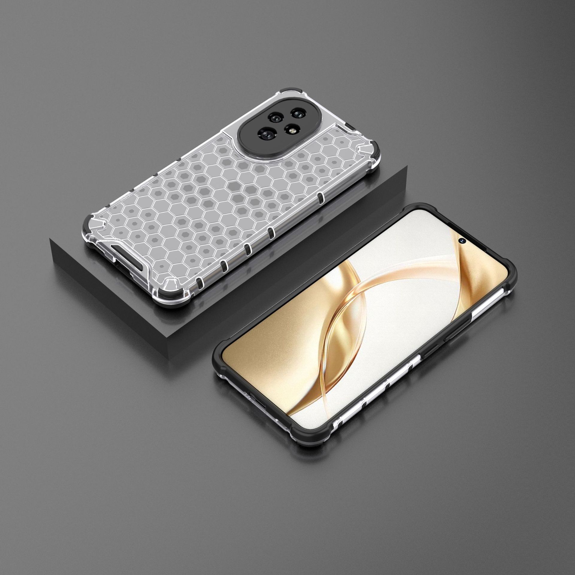 Honor 200 Transparent Drop-Proof Phone Case | Daraz.com.bd