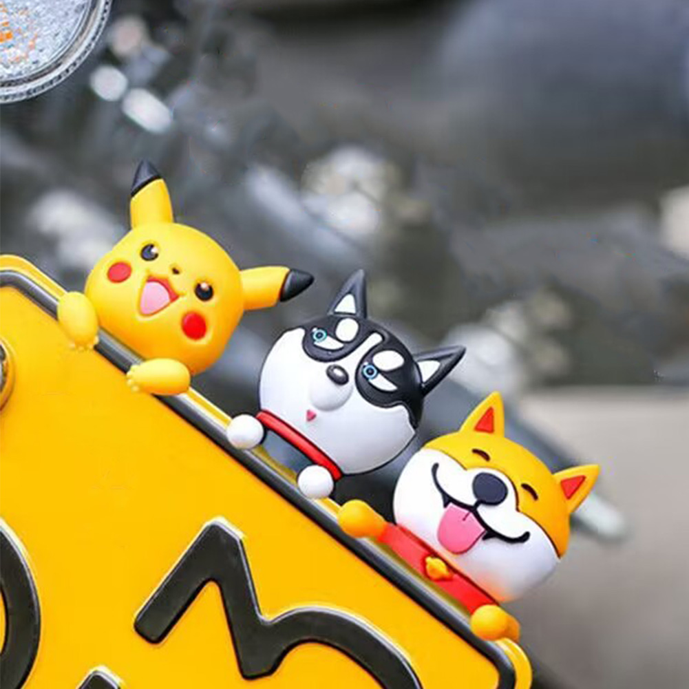 FG Car Center Console Navigator Screen Lying Animal Decoration ...