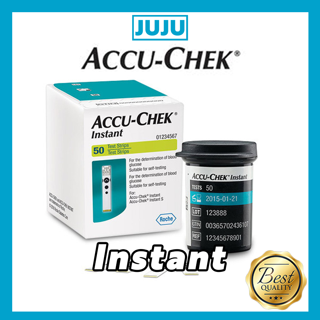 Accu-Chek Instant Test Strips 50's | Lazada