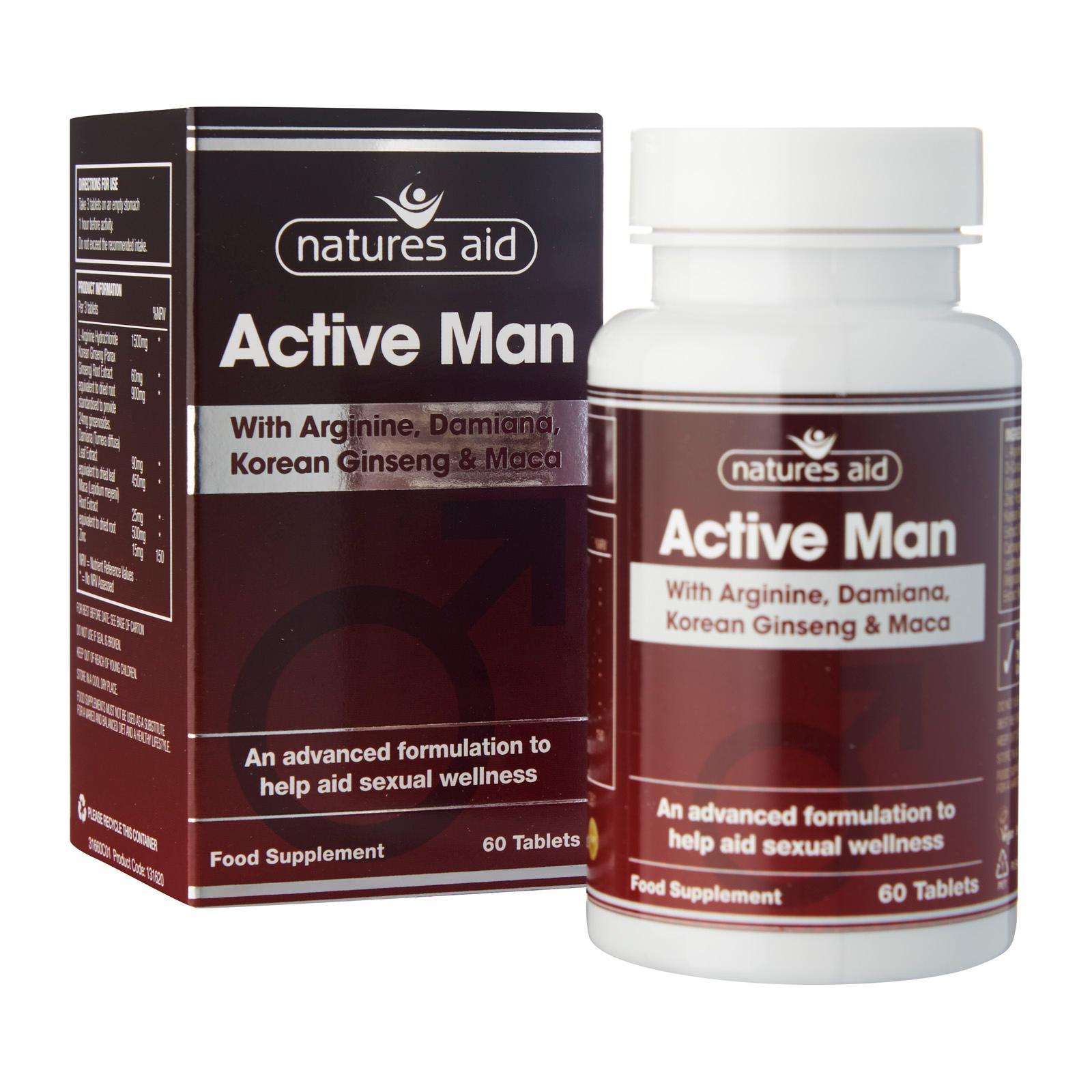Natures Aid Active Man (Sexual Wellness For Men) | Lazada Singapore