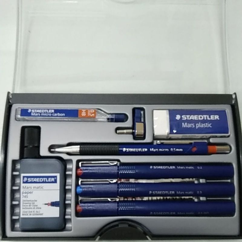 STAEDTLER MARS MATIC TECHNICAL PEN SET | Lazada PH