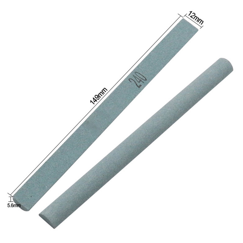 Portable Sharpening Stone Semicircular Oilstone Strip For Grinding ...