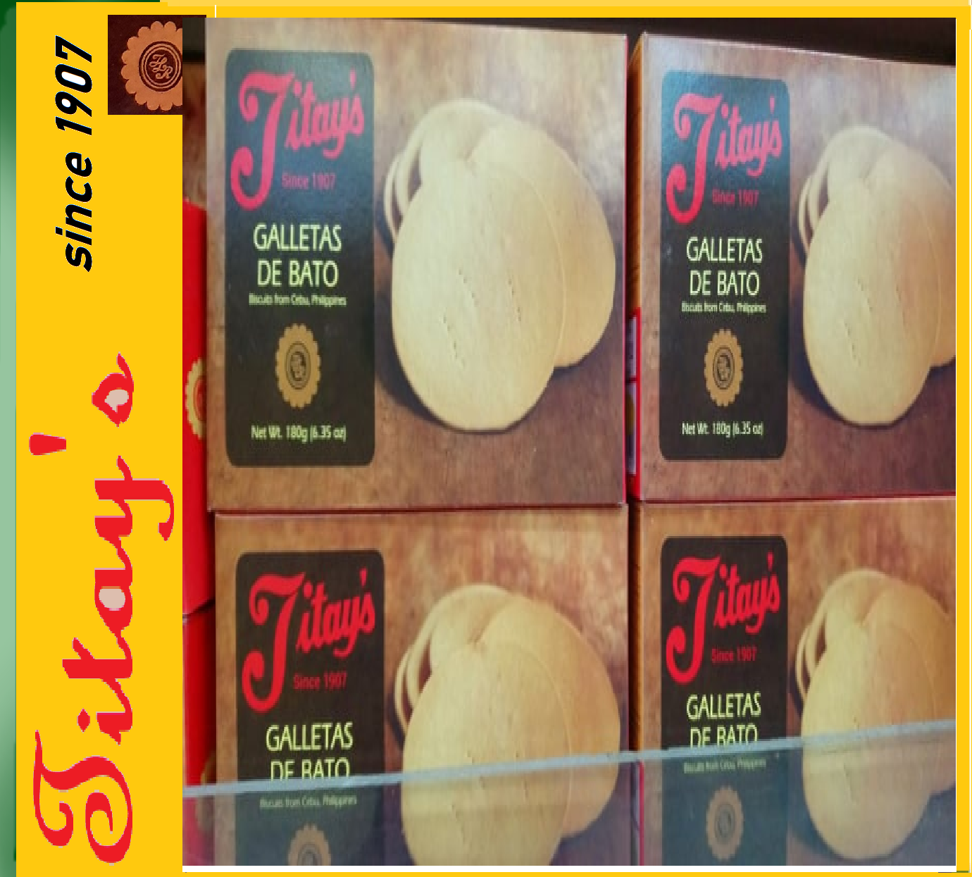 Pasalubong-Cebu Delecacies:Titay's Galletas de Cebu 180g | Lazada PH