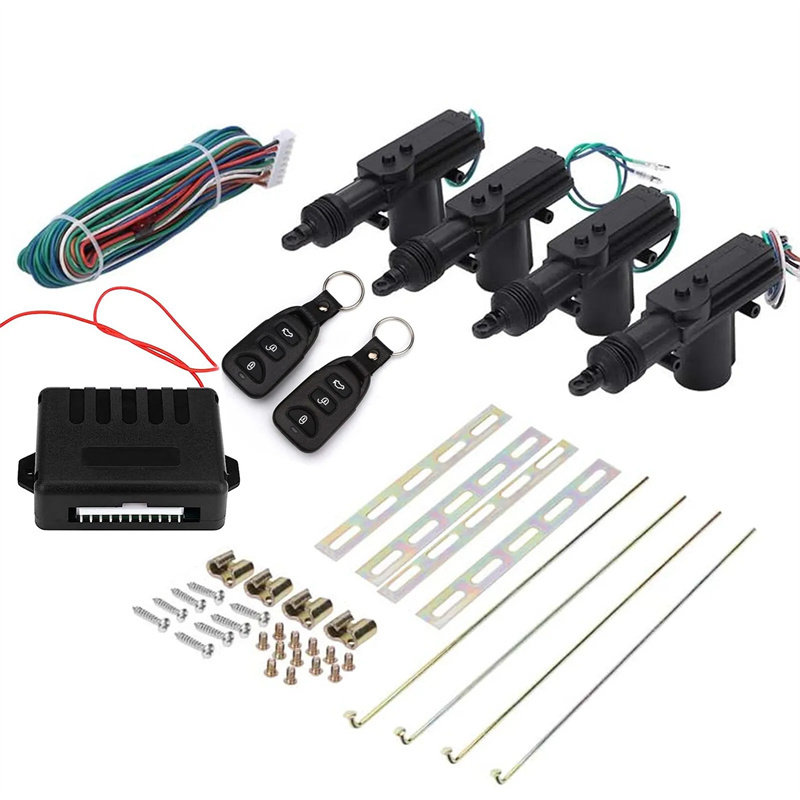 Universal 12V Car Lock Door Remote Control Keyless Entry System Locking ...