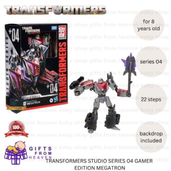 TRANSFORMERS STUDIO SERIES 04 GAMER EDITION MEGATRON | Lazada