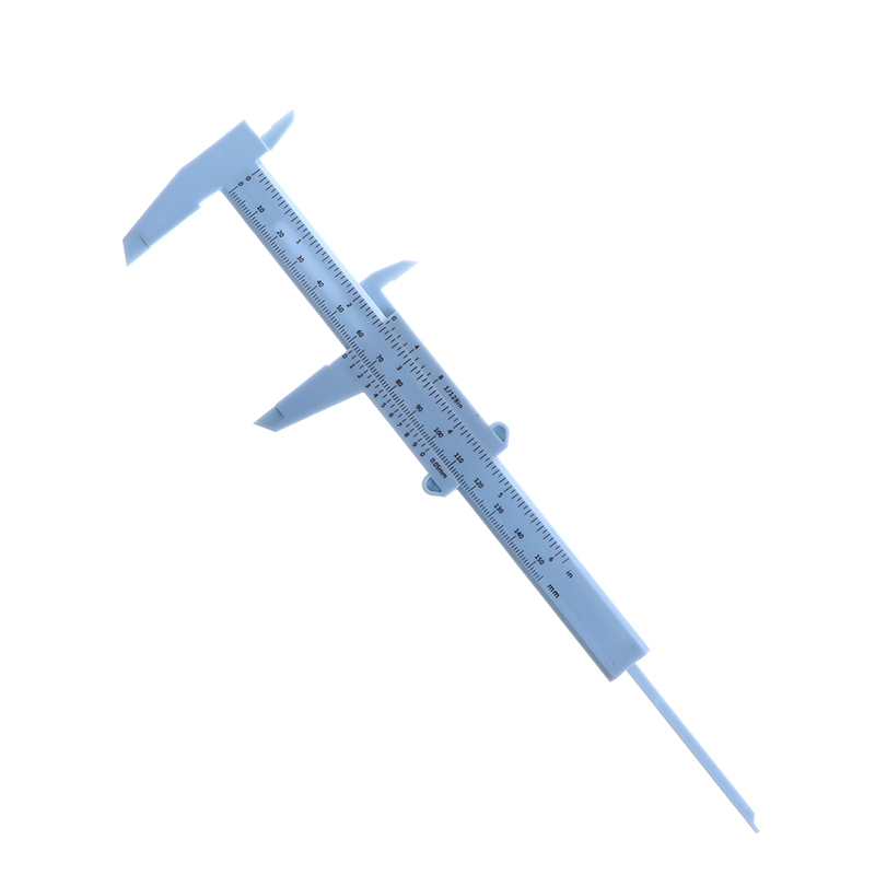 Tools 0-150mm double rule scale plastic Vernier caliper measuring ...
