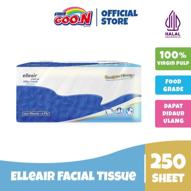 Elleair Facial Tissue Soft Pack 250 Sheets - Tisu Wajah | Lazada Indonesia
