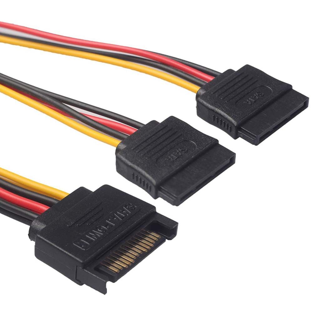 SATA II High Quality Male to Female PSU Cable PSU Extension Cable To 2 ...