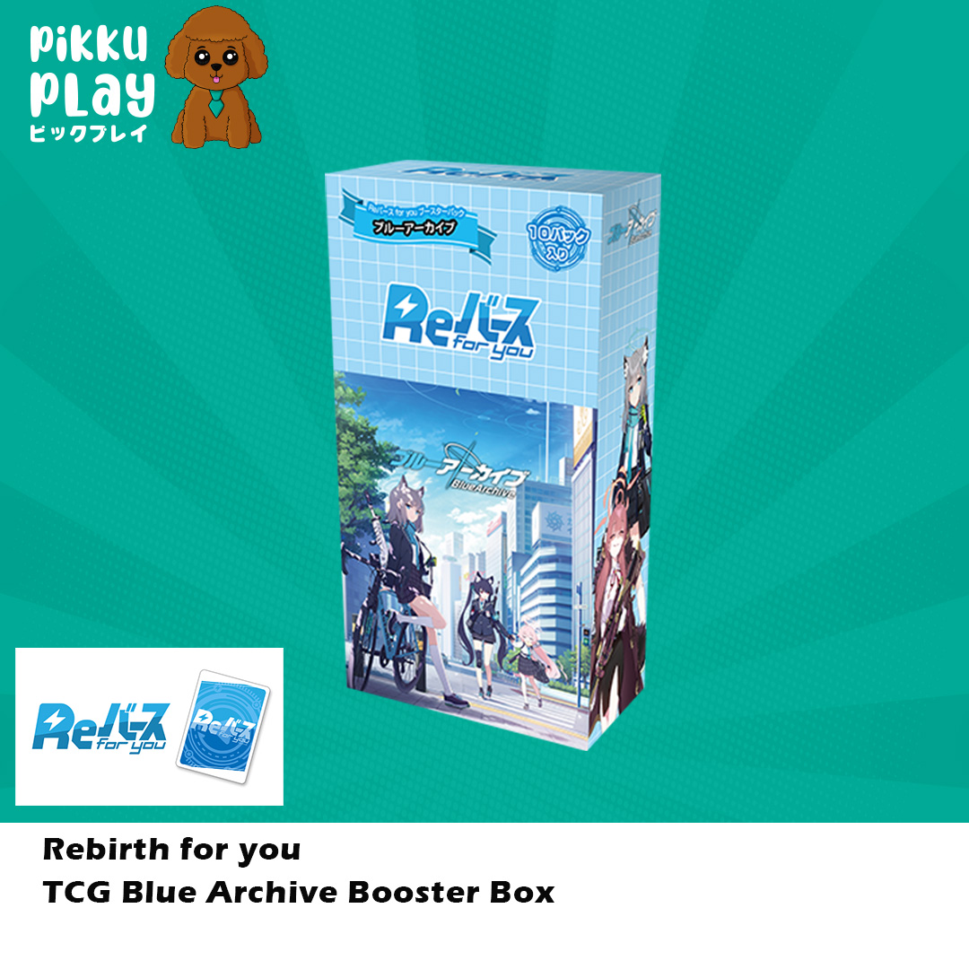 Rebirth for you TCG Blue Archive Booster Box | Lazada Singapore