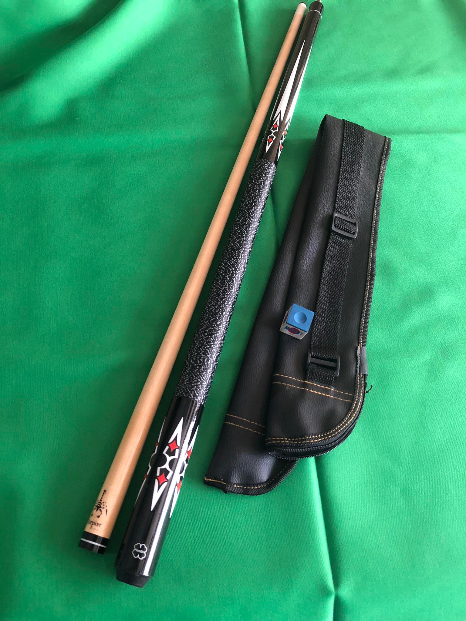 Scorpion Maple Billiard Cue Stick with free Softcase & Tisa / Tako ng ...