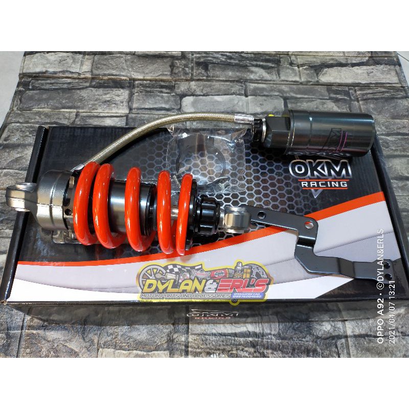 OKM RACING MONOSHOCK WITH TANK FOR SNIPER 150 | Lazada PH