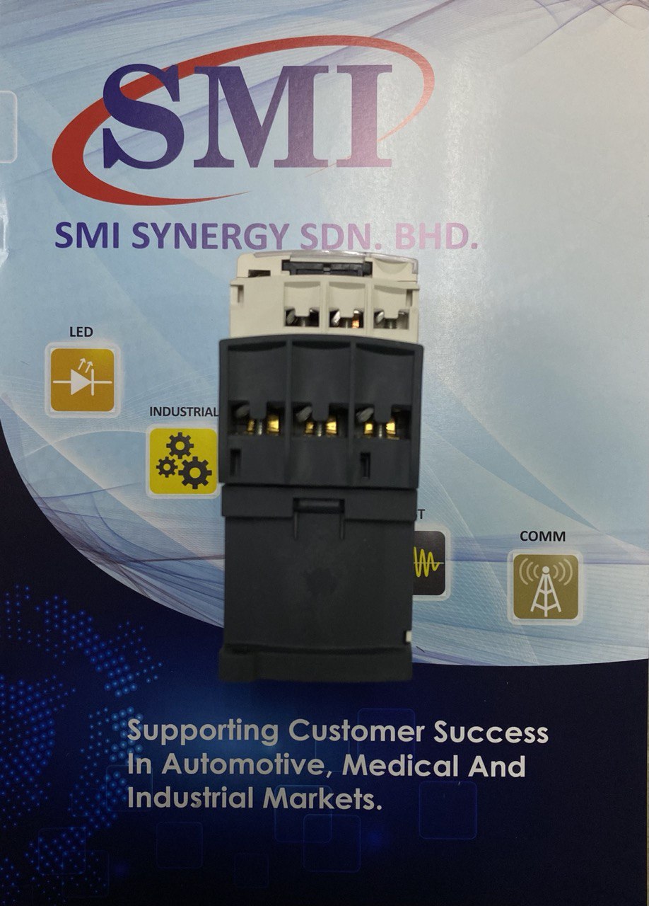 SCHNEIDER Contactor, Motor Control, 3-P 1NO/1NC 25A 24VDC, Box Lugs ...