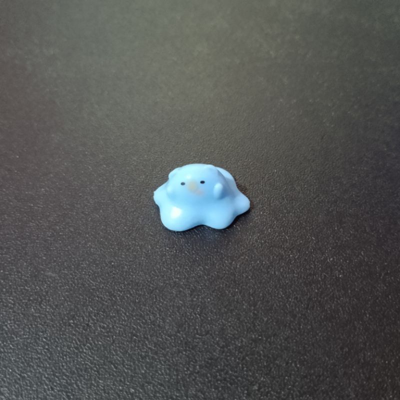 MIniature Slime toy creature diorama figure character mini blue blob ...