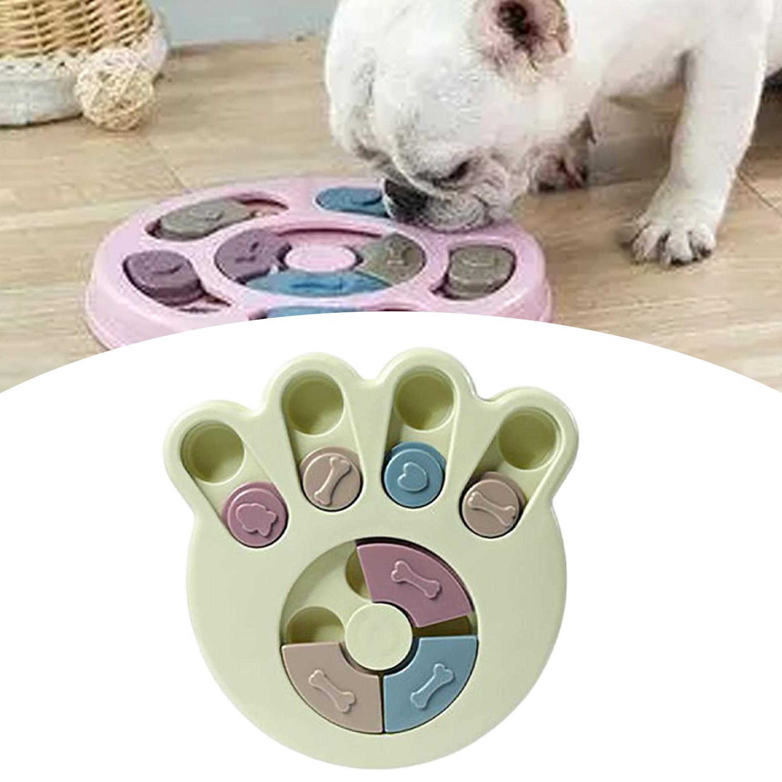 Aimishion Dog Puzzle Toy Slow Feeder Dog Bowl Mentally Slow Eating ...