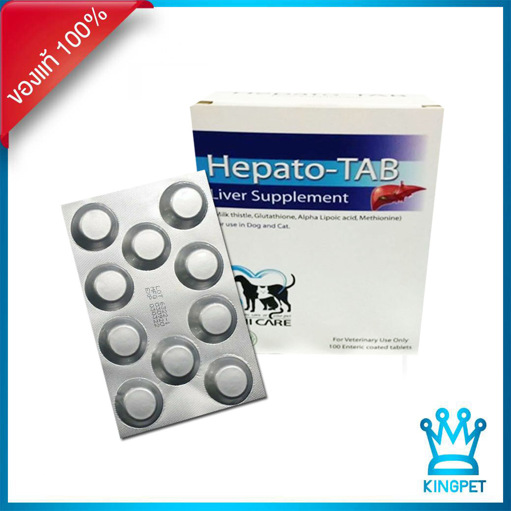 Hepato Tab 100 เม็ด วิตามินบำรุงตับ | Lazada.co.th
