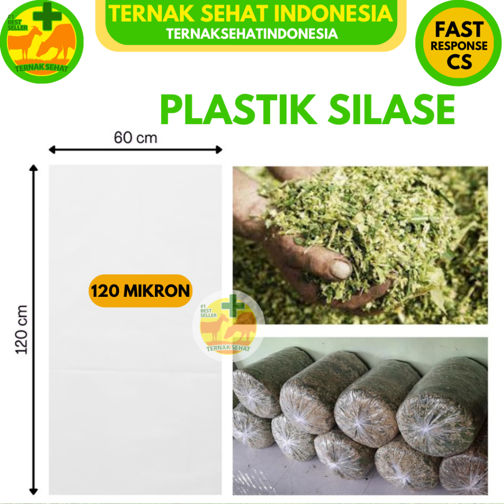PLASTIK SILASE 120 Mikron 1 kg (6 pcs) - kantong Plastik Penyimpanan ...