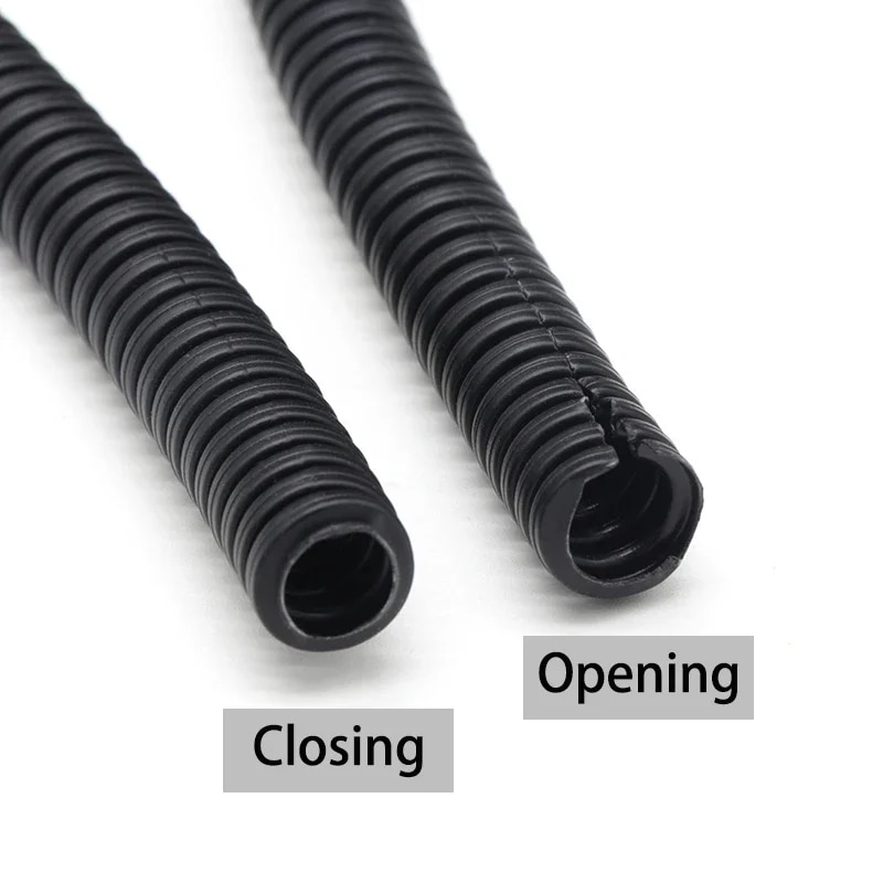 1/5/10M Wire Conduit Cable Wrap Harness Wire Threading Plastic Wire ...