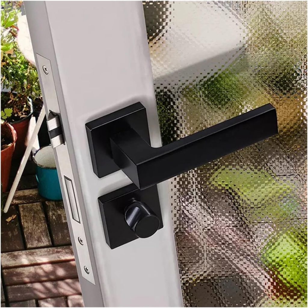 Silent Handle Lock Wooden Door Lock Set Modern Tombol Pintu Rumah ...