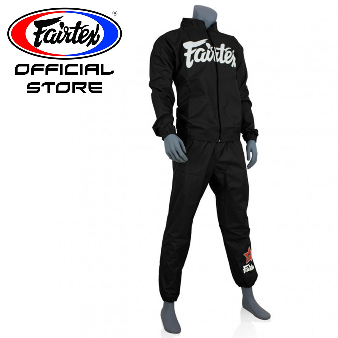 Fairtex Vinyl Sauna Sweat Suit Black | Lazada Singapore