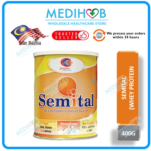 SEMITAL Complete Peptide Diet 400G (EXP10/2025) | Lazada