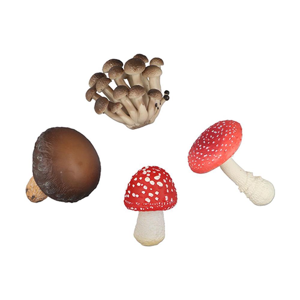 DIY Farming Toys Vegetable Model Fungus Figurines Matsutake Oyste ...