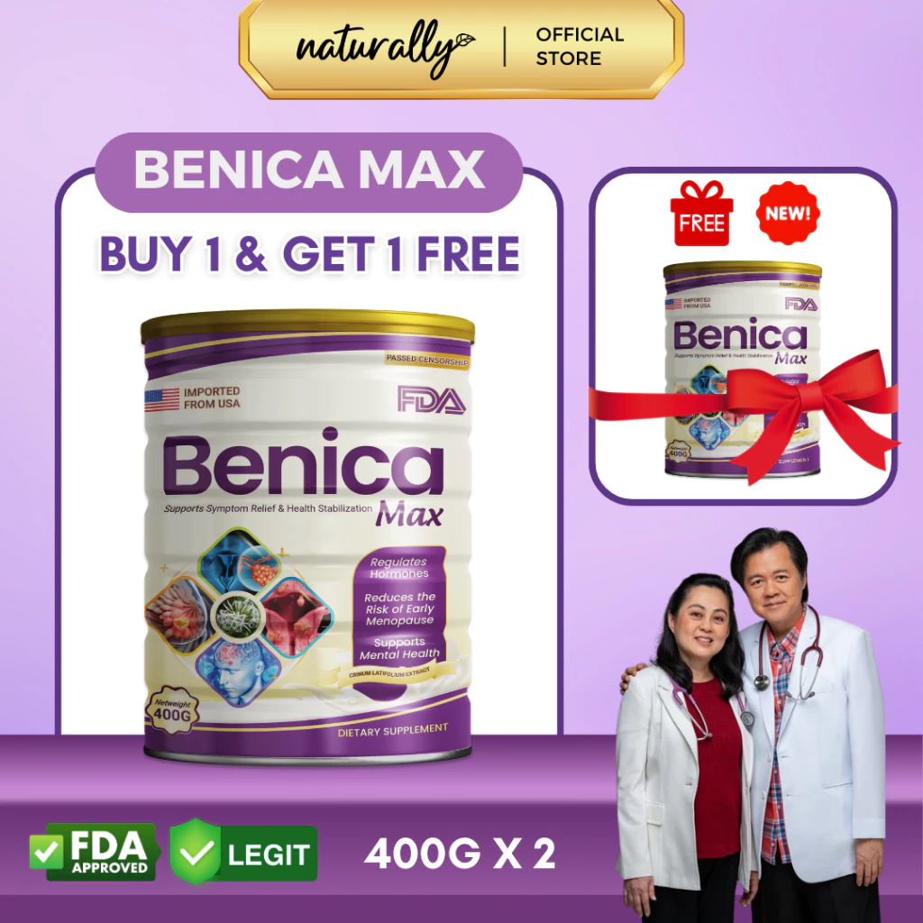 BENICA MAX Complete Health Milk for Women – Hormone Balance, Anti ...
