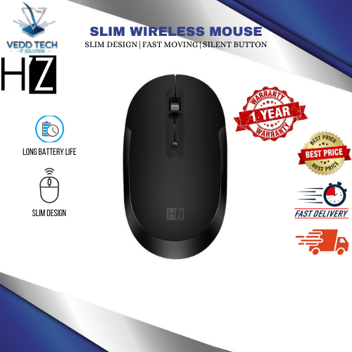 HEATZ SLIM WIRELESS MOUSE | Lazada