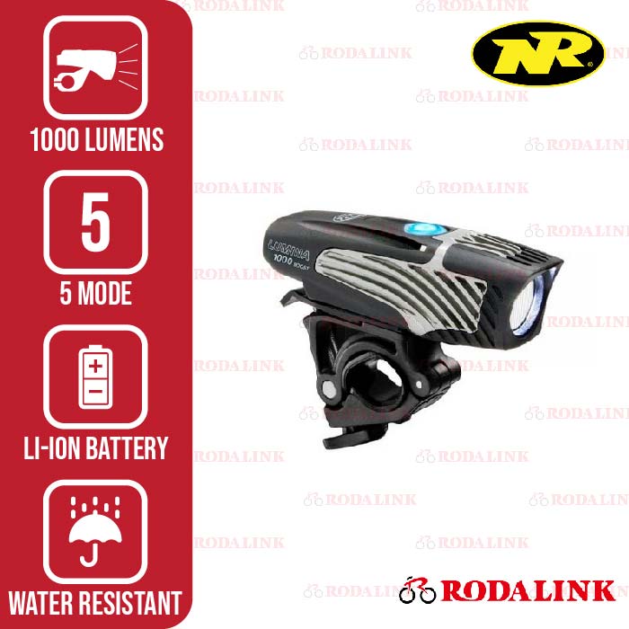 Nite Rider Bike Bicycle Front Light Lumina 1000 Boost Front Lamp ...