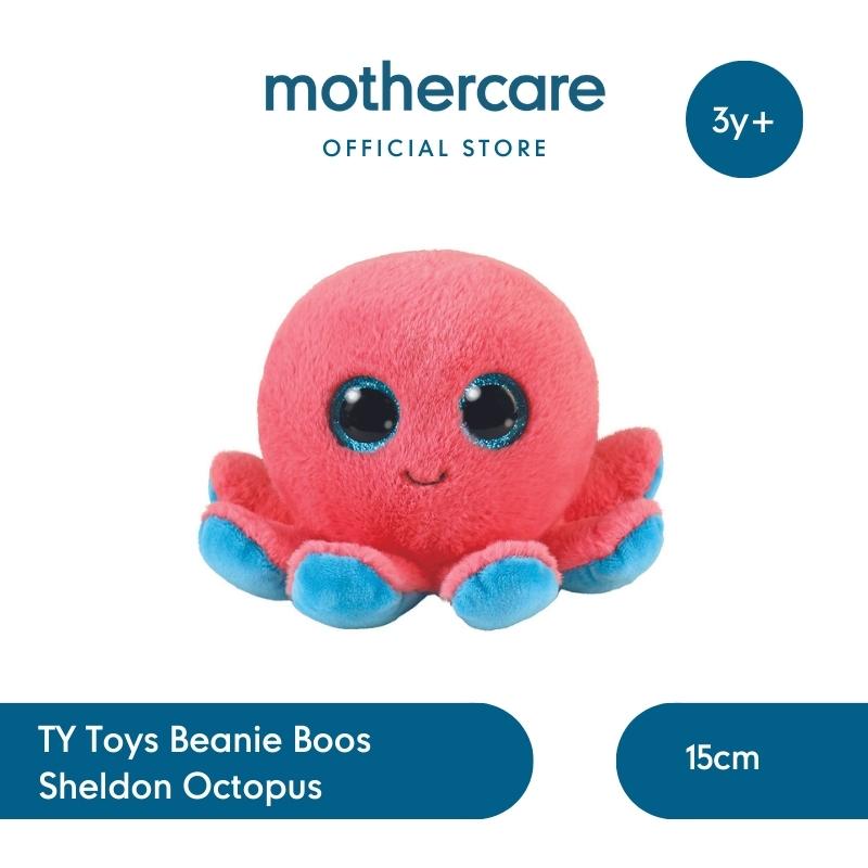 TY Toys Beanie Boos Sheldon Octopus R - Mainan Boneka Hewan Gurita ...