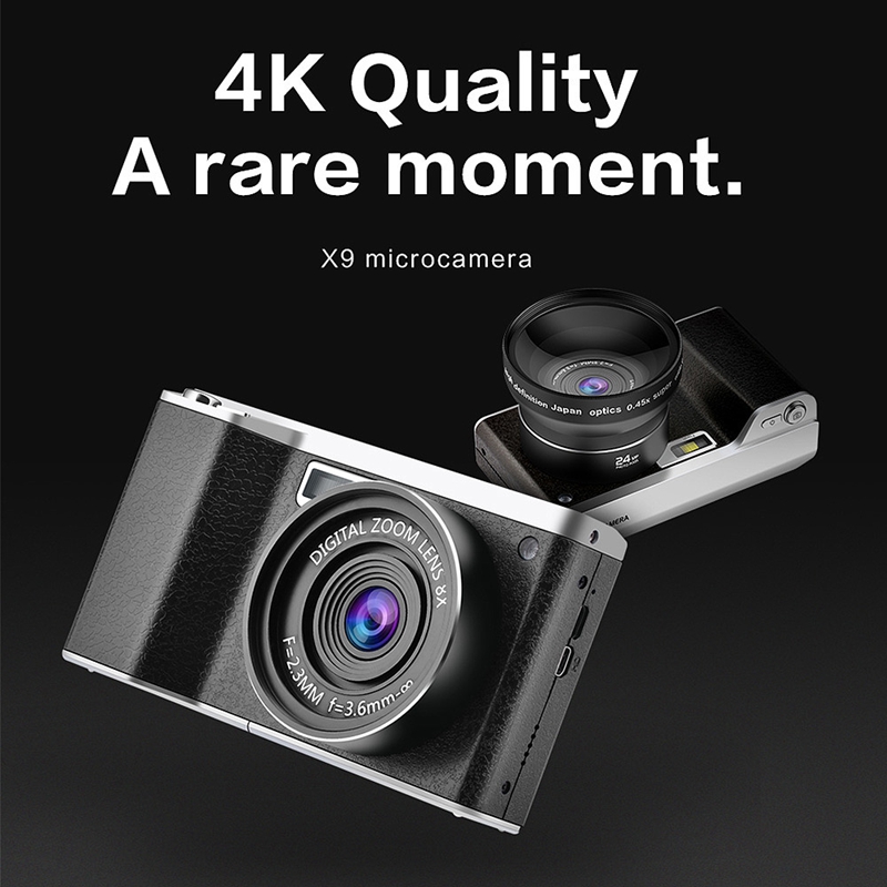 (AXKN) X9 4 Inch Ultra Hd Ips Press Screen 24 Million Pixel Mini Single ...