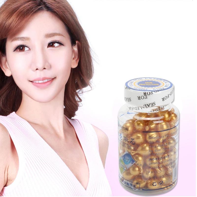 Vitamin E Extract Capsules Cream Ve Serum Facial Korean Makeup Skin ...