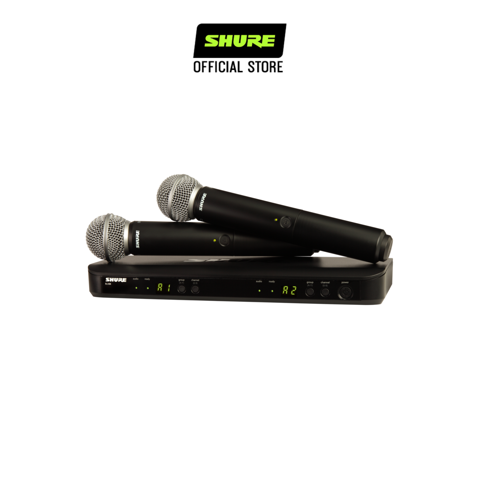 Shure BLX288/SM58 Wireless Dual Vocal System with two SM58 | Lazada