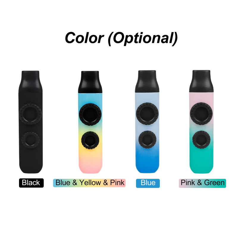 【Factory-direct】 Kazu Flute ABS Zoukat Kazoo Dual Flute Holes ...