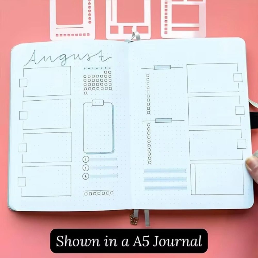 Creative Dot Grid Flexible Record Template Checklists Boxes Lines ...